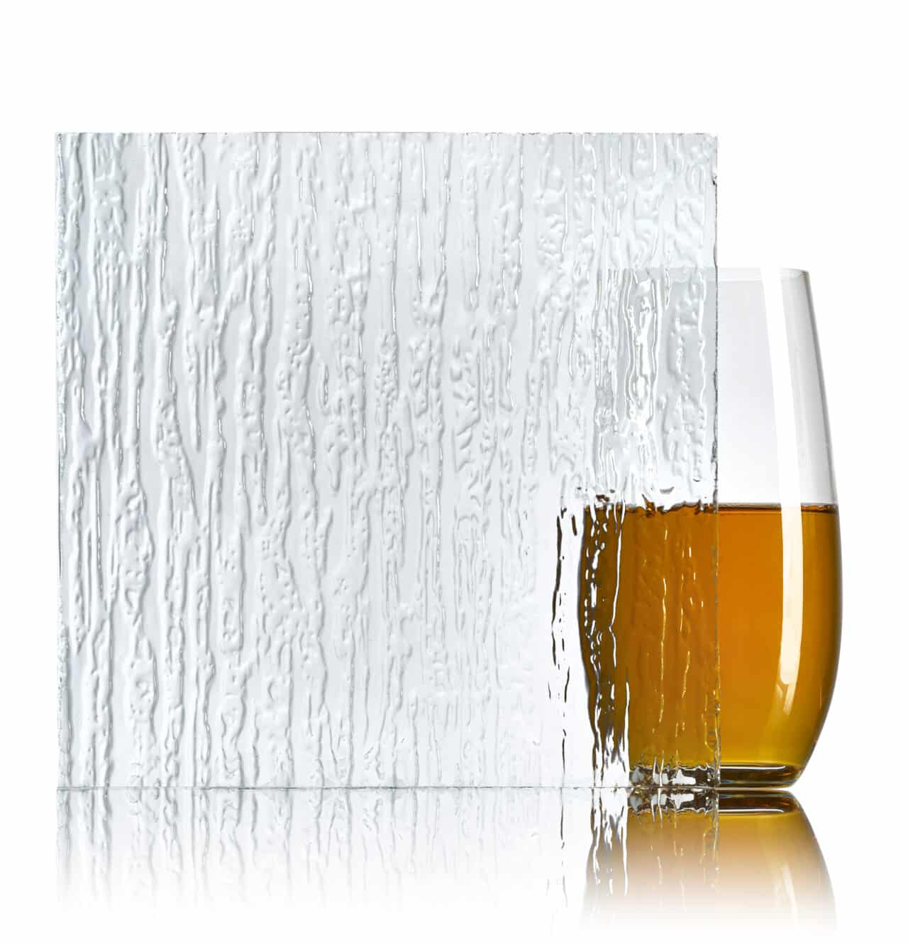 Aqualite roll pattern glass | Walker Glass