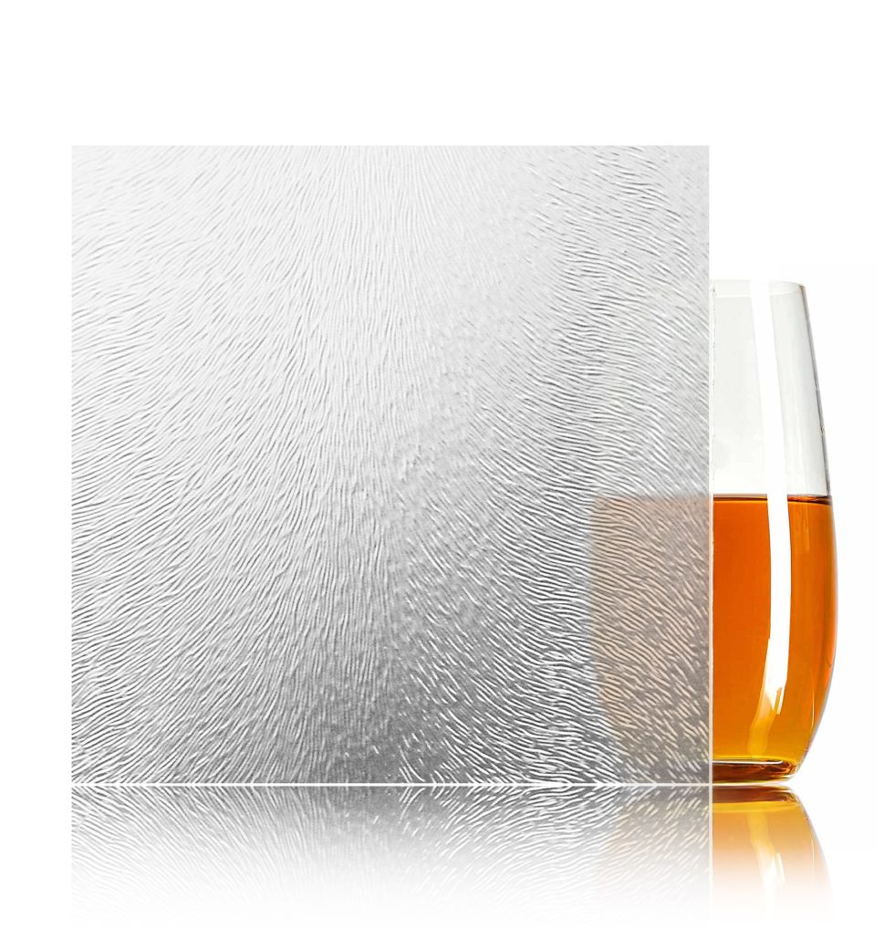 Aqualite roll pattern glass | Walker Glass